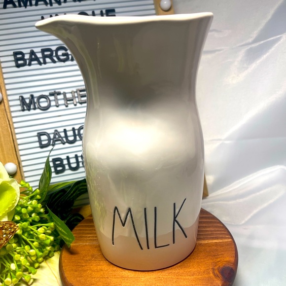 Rae Dunn | Kitchen | Rae Dunn Artisan Collection Milk Pitcher Ceramic ...